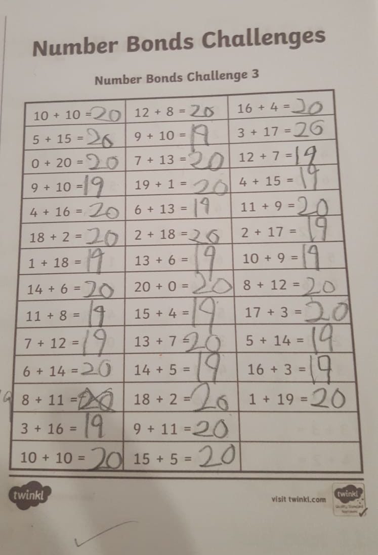 Year 1 | Andrews Endowed Primary School